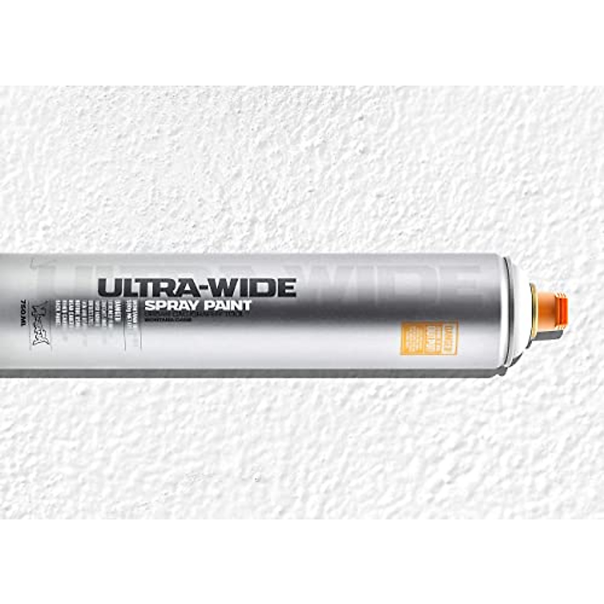 Montana Cans ULTRA WIDE Spray Paint, 750ml, Snow White, 25 Fl Oz (Pack of 1)