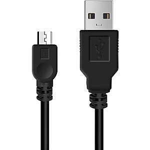 2 Pack 10ft PS3 Controller Charging Cable, USB 2.0 Type A to Mini B Cable Sync Cord for Sony Playstation 3 PS3/ PS3 Slim/PS Move Controllers, GoPro, Cell Phones, Digital Cameras, TI-84 Plus CE etc