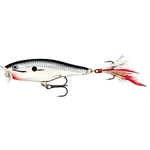 Rapala Skitter Pop 05 Fishing lure, 2-Inch, Chrome