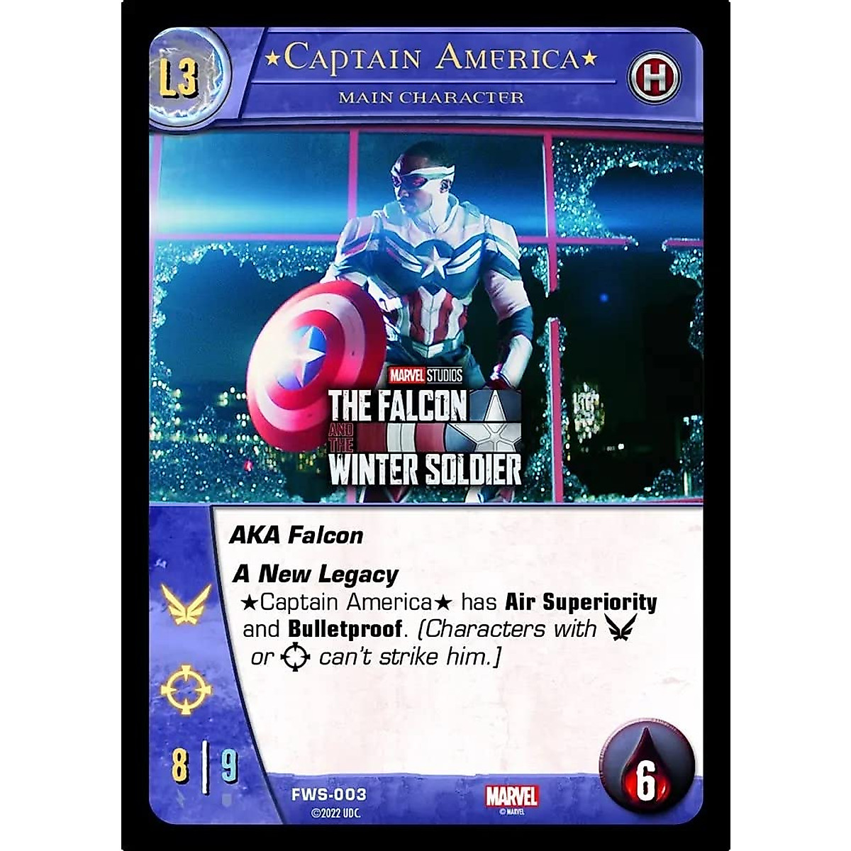 Upper Deck VS. System: The Falcon and The Winter Soldier