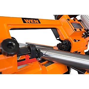 WEN Metal Band Saw with Stand (BA4664), Black