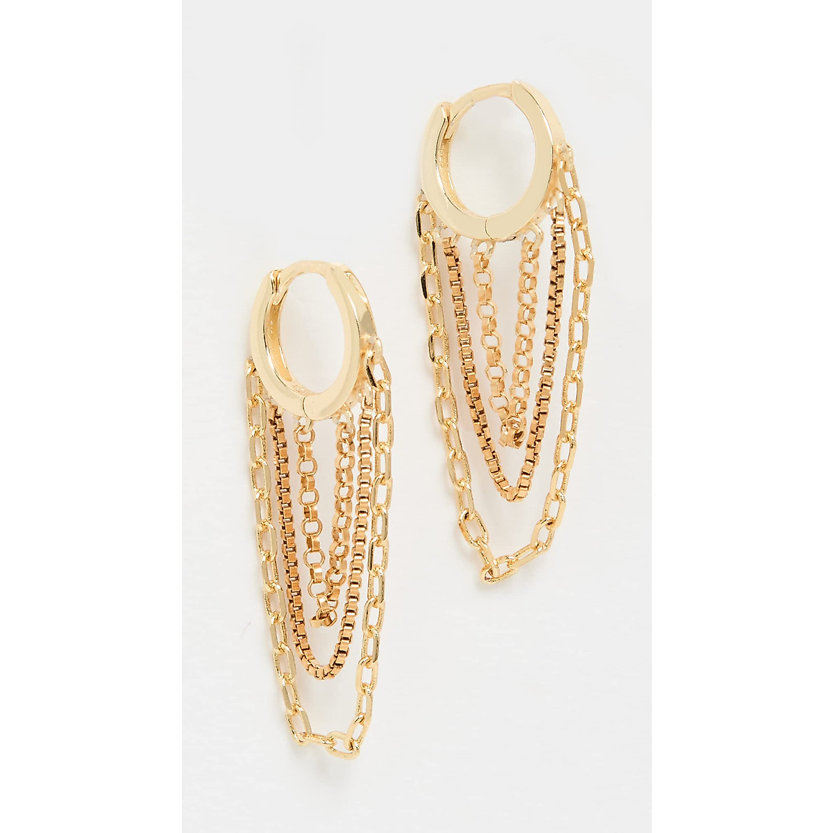 SHASHI Women's Paloma Earrings, Gold, One Size