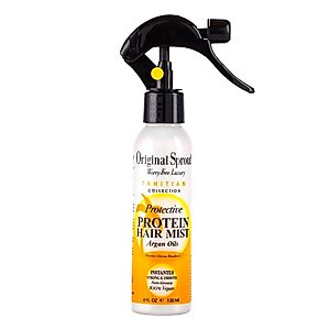 Original Sprout Tahitian Protein Hair Treatment, Argan Oil Hair Repair, Heat Protection Spray for Hair of All Types, 4 Fl. Oz.,1 Pack
