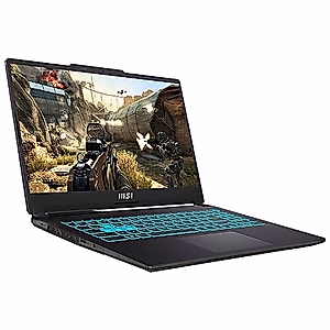 MSI Cyborg 15 Gaming Laptop, 15.6" FHD 144Hz Display, Intel Core i7-12650H, NVIDIA GeForce RTX 4060, 32GB DDR5 RAM, 2TB SSD, Webcam, Backlit Keyboard, Wi-Fi 6, Windows 11 Home, Translucent Black