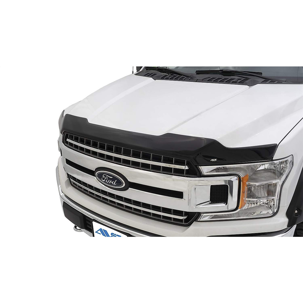Auto Ventshade [AVS] Aeroskin Hood Protector | 2015 - 2020 Ford F-150 | Low Profile/Flush - Smoke | 322096