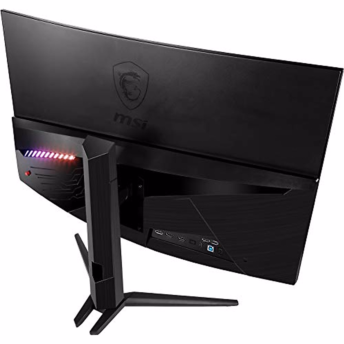 MSI 31.5” FHD (1920 x 1080) Non-Glare HDR Ready 180Hz 1500R Curvature 1ms 16:9 HDMI/DP/USB AMD FreeSync Height Tilt Adjustment Curved Gaming Monitor (OPTIX MAG322CR)