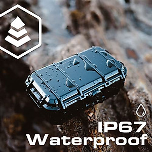 Evergreen 57 Waterproof Dry Box Protective Case - Travel Safe/Mil Spec/USA Made - for Cameras, Phones, Ammo Can, Camping, Hiking, Boating, Water Sports, Knives, & Survival (Clear)
