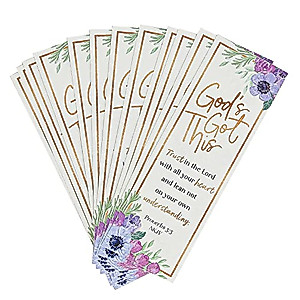 Salt & Light, Proverbs 3:5 Gods Got This Bookmarks, 2 x 6 inches, 25 Bookmarks