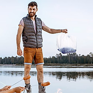 Universal Pool Weight Plastic Sand Bags Waterproof Pool Steps Weights for Above Ground Pools Fillable Ladder Weight Anchor Bag Container for Swimming Entry Systems (4, 10.63 x 10.63 Inches)