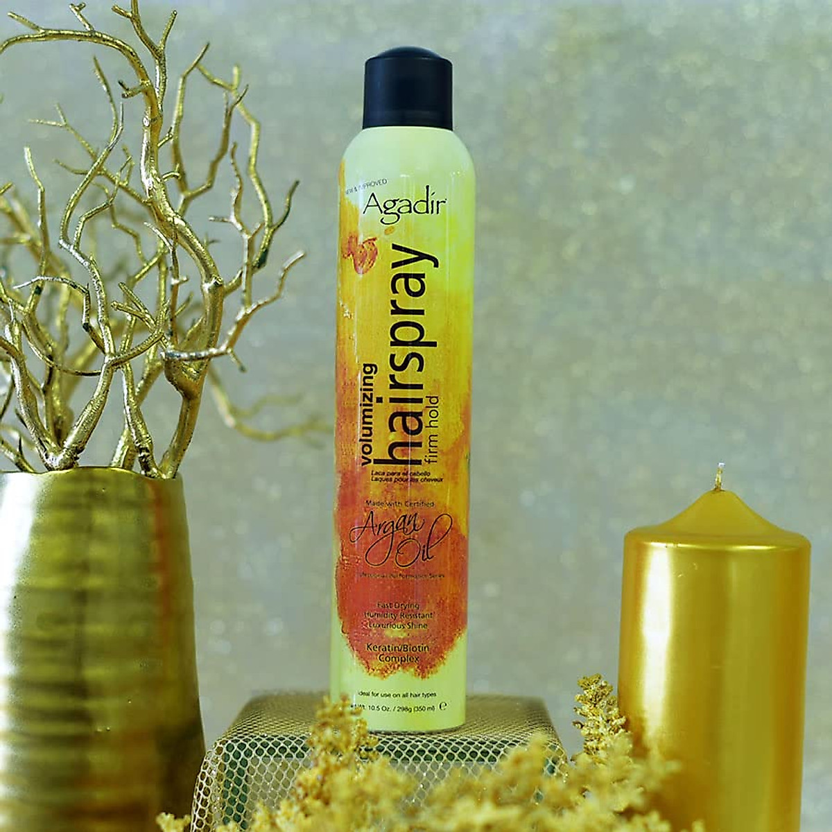 AGADIR Volumizing Firm Hold Hair Spray, 10.5 oz