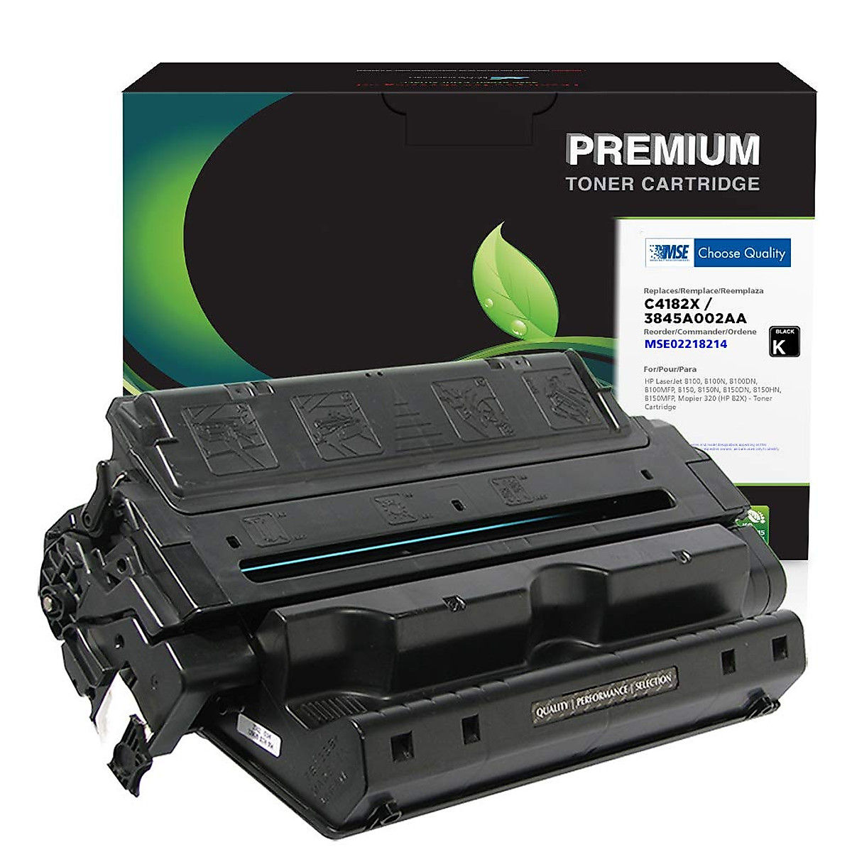 MSE Brand Remanufactured Toner Cartridge Replacement for HP C4182X (HP 82X) | Black