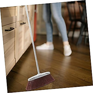 QUMIIRITY Family Clean Broom Sweeping Tool Outdoor Dustpan Thick Broom Trash Cleaning Broom Garbage Cleaning Broom Dense Broom Ladlebroom Broom Cleaning Tool Soft Broom Cleaning Supply Nylon