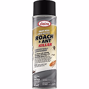 Claire Manufacturing Fast Kill Residual Roach & Ant Killer, 15 oz. can, 1 Count