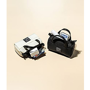 Ringke Mini Pouch Sports Bag Compatible with AirPods Pro Case and AirPods 3rd, 2nd, 1st Generation Case, Galaxy Buds Pouch, Universal Wireless Ear Buds Cover with Keychain for Women, Men - Black