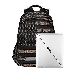 Kcldeci American Flag Camouflage Kids Backpack for Boys Girls USA Flag Camo Elementary Schoolbag Kindergarten Bookbags Preschool School Bag Toddler Book Bags Travel Bag