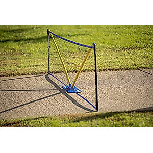 Triumph Sports Multi-Sport Versatile Combo Outdoor Game Net Set Includes Volleyball, Badminton, and Pickleball, Blue (35-7510-2)
