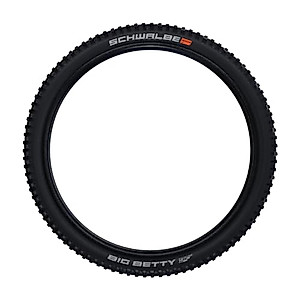 Schwalbe - Big Betty Downhill and Enduro Tubeless Folding Bike Tire | 29 x 2.4 | EvolutionLine, Addix Soft, Super Trail | Black