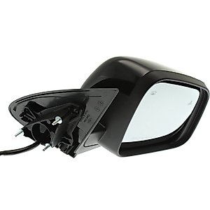 Kool Vue Driver & Passenger Side Power Heated Mirrors for Dodge Durango 2011-2022 With Signal Light, Blind Spot Monitor & Memory; Without Auto-Dimming Paintable