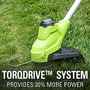 Greenworks 48V (2x24V) 19"Brushless Push Lawn Mower,2.0Ah Axial Blower (90 MPH/320)，10"String Trimmer，22"Rotating Handle Hedge Trimmer，Combo Kit w/ (2) 4.0Ah Batteries, (1) 2.0Ah Battery & (2)Chargers