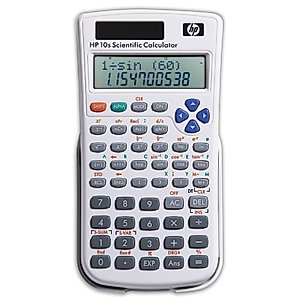 HP 10s Scientific Calculator (F2214AA#AK6)