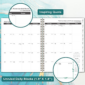 2025-2027 Monthly Planner/Calendar - Jul. 2025 - Jun. 2027, 9" x 11", 2025-2027 Calendar Spiral Bound, 2 Year Monthly Planner with Tabs