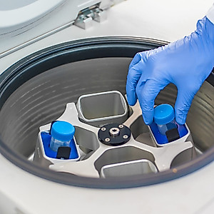 FunChem Conical Centrifuge Tubes, Polypropylene Graduated Plastic Conical Test Tube Storage with Screw Cap, 50 mL, Pack of 25