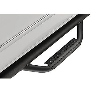N-Fab Nerf Steps | Textured Black, Wheel-to-Wheel w/ Bed Access | D06110CC-6-TX | Fits 2006-2009 Dodge RAM 1500 / 2500 / 3500 Mega Cab 6.4' Standard Bed, SRW / DRW Gas / Diesel