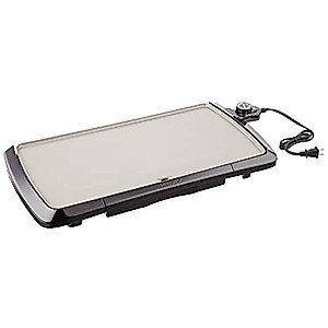 Presto 07055 Cool-Touch Electric Ceramic Griddle, 20", Black