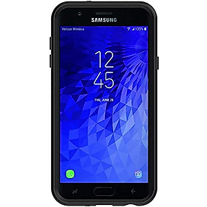 OtterBox Symmetry Series Case for Samsung Galaxy J7 (2018)/J7 2nd gen/J7 V 2nd gen/J7 Refine -Non Retail Packaging - Black