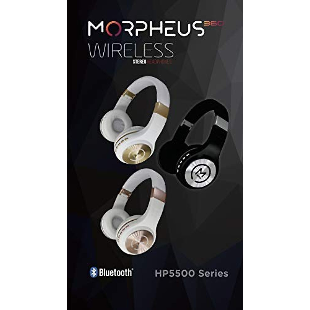 Morpheus 360 Serenity Wireless Over-The-Ear Headphones - Bluetooth 5.0 Headset with Microphone -HP5500R