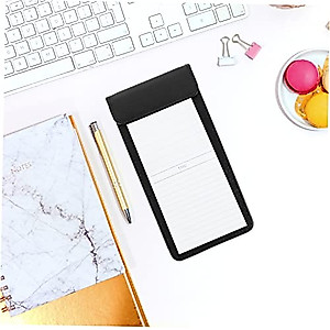 3pcs Bill Folder Decorative folders Nurse notepads Decorative Paper Clips Novelty clipboard Checks Mini Pocket clipboard Clip Boards Business Agent Writing Board exam Paper Base a6 Cabilock