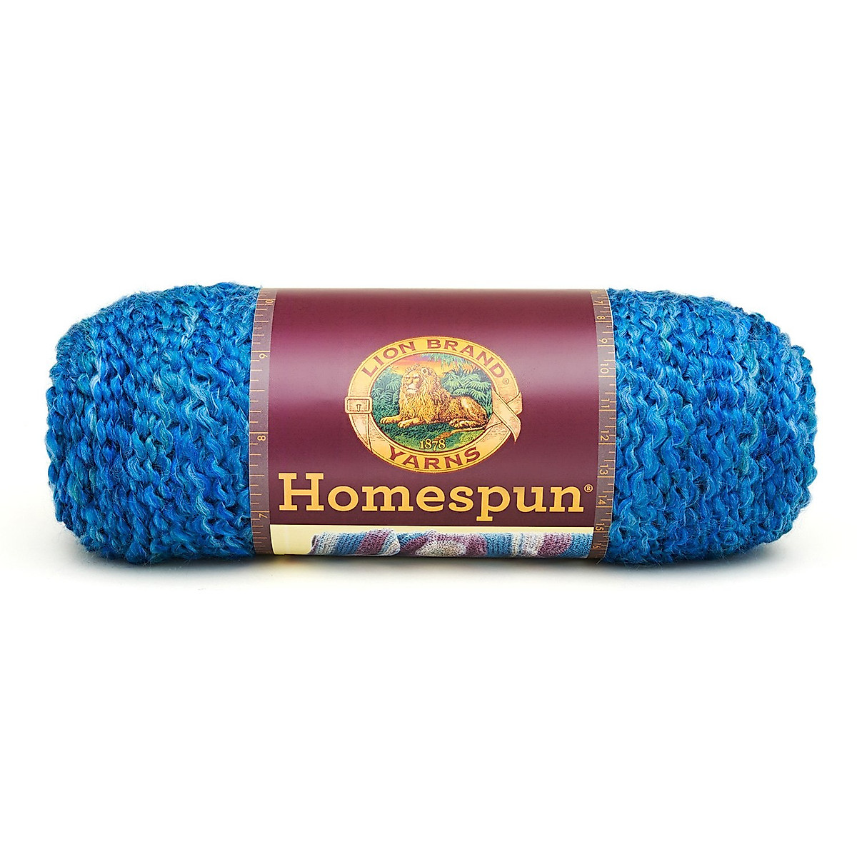 Lion Brand Homespun Yarn (368) Montana Sky