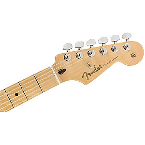 Fender Player Stratocaster HSS Electric Guitar, with 2-Year Warranty, Silver, Maple Fingerboard