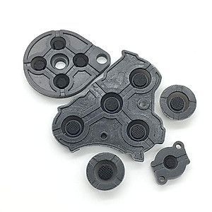 Replacement Silicone Rubber Pad Conductive Adhesive Right Button Keypad for Nintendo NGC Controller