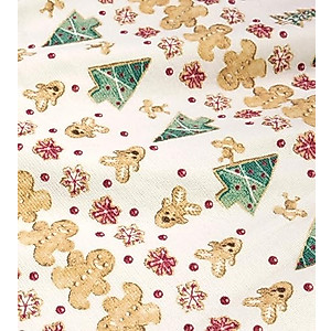 Burt's Bees Baby Baby Family Jammies Matching Holiday Organic Cotton Pajamas, Gingerbread Fair Isle, Womens Medium