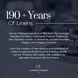 Garnier Thiebaut French Jacquard Kitchen Towels 100% Cotton Herbs and Flowers Collection (Lavande Mauve)