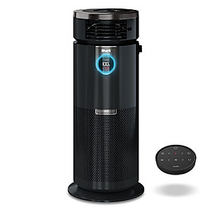 Shark R-HC501 3-in-1 Max 1000 Sq.Ft with NanoSeal HEPA, Cleansense IQ, Odor Lock Heater & Fan Air Purifier, Charcoal Grey - Certified Refurbished