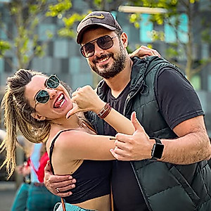 RuenTech Bands Compatible with SKG Smart Watch Band, Soft Silicone Quick Release Replacement Straps for SKG-V7 Smart Watch (8-Pack)