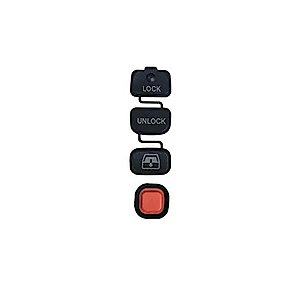 1999 2000 2001 2002 2003 2004 2005 2006 2007 2008 2009 99 00 01 02 03 04 05 06 07 08 09 TOYOTA 4RUNNER 4 BUTTON REMOTE FOB CLICKER KEYLESS ENTRY CASE SHELL & PAD ONLY WITH FREE DISCOUNT KEYLESS GUIDE