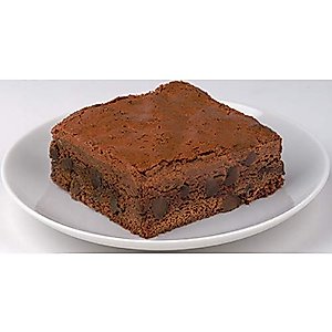 Davids Sliced Cookies Chocolate Chip Brownie, 4 Ounce -- 48 per case.