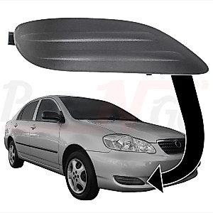 Parts N Go Fog Light Cover Set Replacement for 2005-2008 Corolla Front Driver & Passenger Side Left Right - TO1038107 TO1039107 5212802200 5212702170