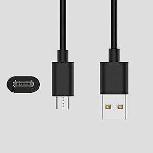 HOUPU [2-Pack] 3 Feet Micro USB Cable, Fast Charging and Sync Data Cord for Android, Samsung, Fire Tablets, Kindle eReaders, HTC, Nokia, Sony, Motorola - Black