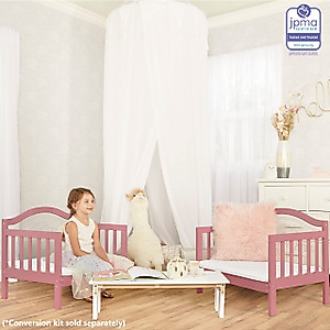 Dream On Me Rosie Toddler Bed in Classic Rose