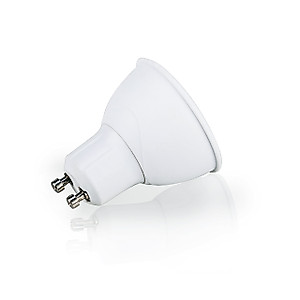 CBconcept UL-Listed GU10 LED Light Bulbs, 5-Pack, 6 Watt, 550 Lumen, Warm White 3000K, 50W Halogen Equivalent, 36°Beam Angle, 120 Volt,Not Dimmable,Recessed/Track Lighting | Designed in San Francisco