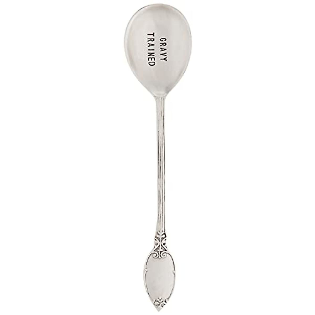 Mud Pie Farmhouse Mashed Potato Serving Bowl and Spoon Set, White