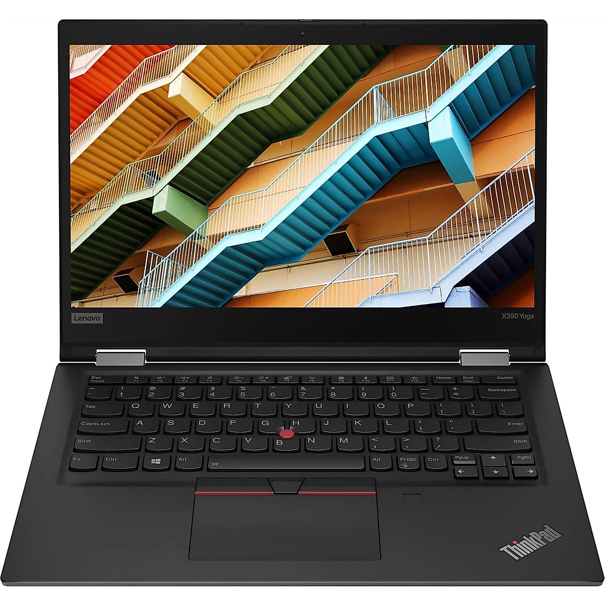 Lenovo ThinkPad X390 Yoga 13.3" Touch 16GB 256GB Intel Core i5-8365U, Black (Renewed)