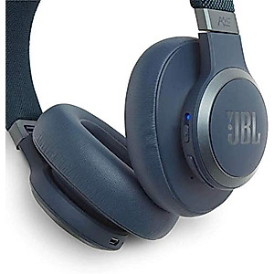 JBL Live 650BTNC - Around-Ear Wireless Headphone with Noise Cancellation - Non Retail Packaging (Blue)