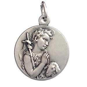 Saint John Baptist Child Medal - The Patron Saints Medals - Made in Italy