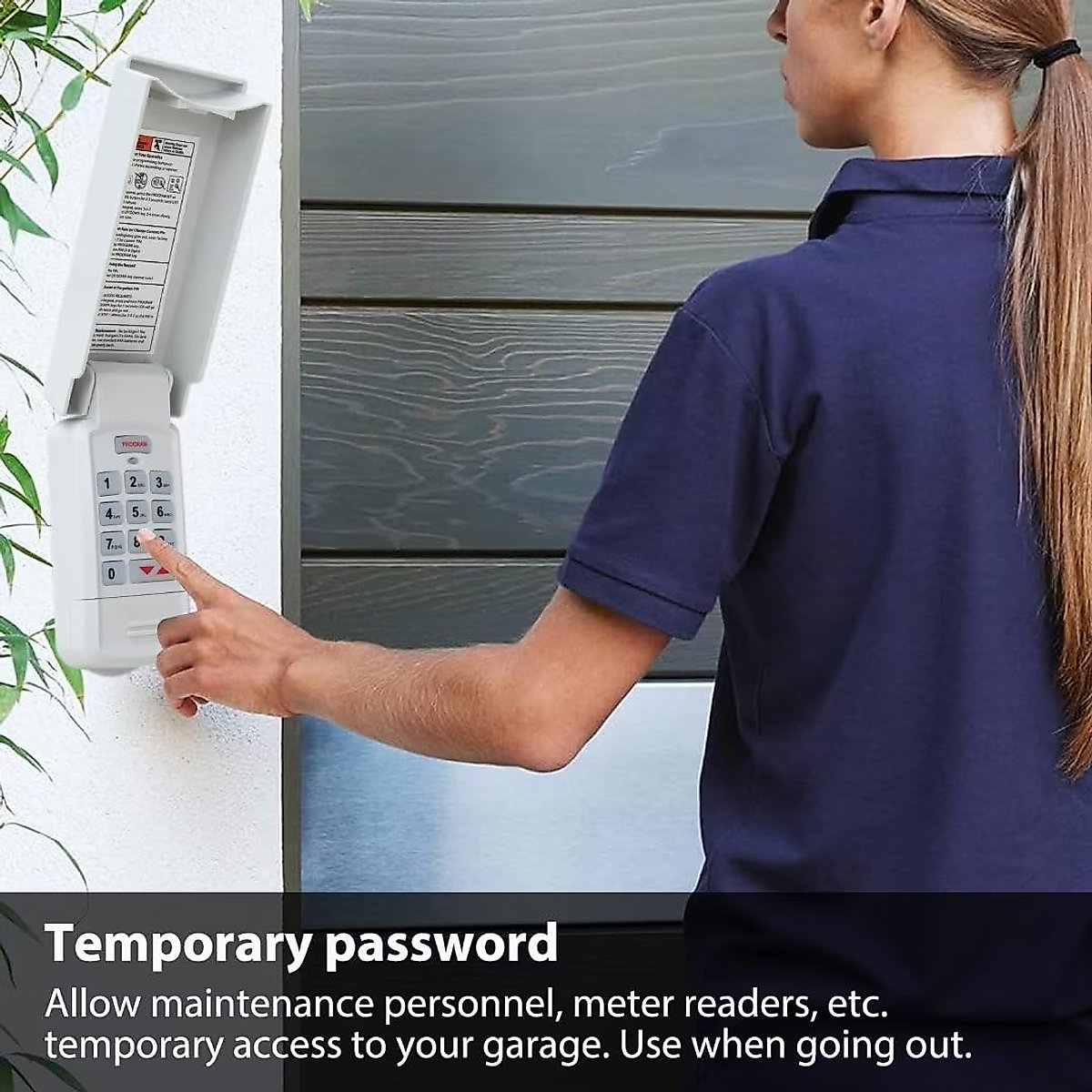 Wireless Garage Door Remote Opener Keyless Keypad Fits for Genie Intellicode Older Models GWKP, GWK-IC, ACSDG, ACSDA1