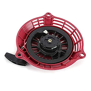 plplaaoo Recoil Starter,Craftsman Lawn Mower Starter,Recoil Pull Starter,Pull Starter W/Pull Cord, Engine Motor Pull Start Rewind Kit, Lawn Mower Recoil Starter Assembly for Gcv135 Gcv160 En2000